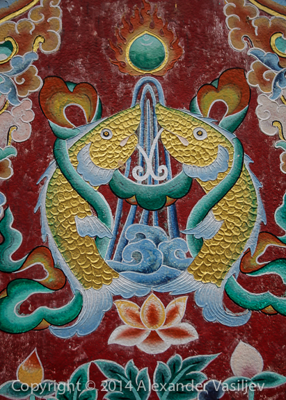 Buddhist Golden Fish