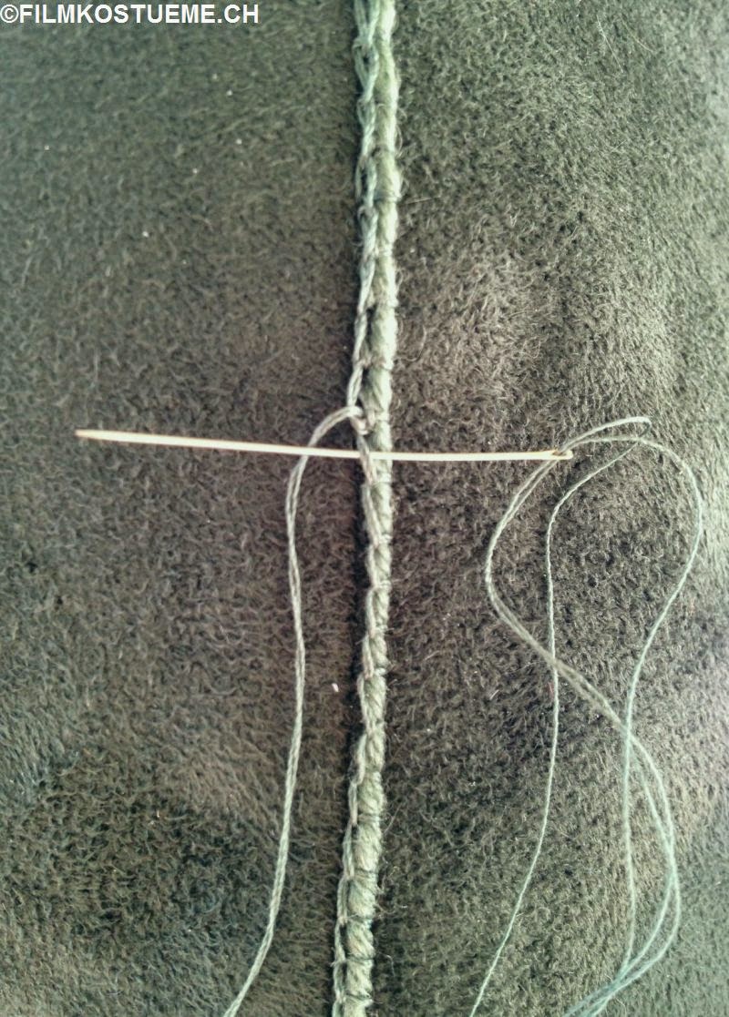 filmkostueme.ch: Tauriel: fishnet stitch trimming / Fischnetz-Stich ...