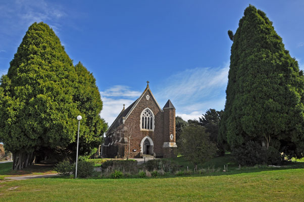 a bit of everything: ST. PATRICK’S CHURCH, Gordon, Victoria, Australia.