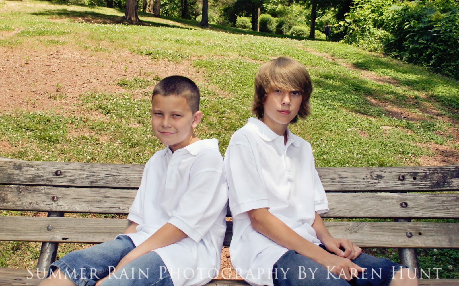 Summer Rain Photography by Karen Hunt : The Utterback Family