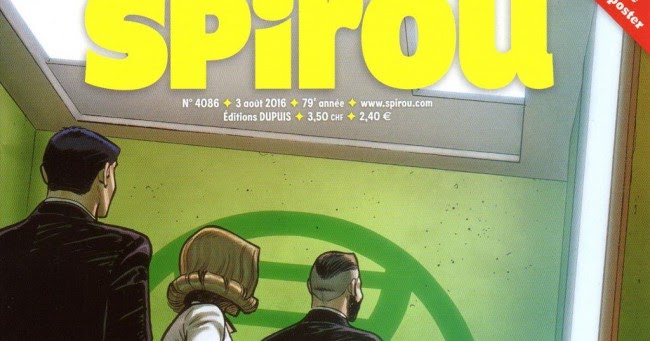 MYSTERY COMICS: Critique 971 : SPIROU N° 4086 (3 Août 2016)
