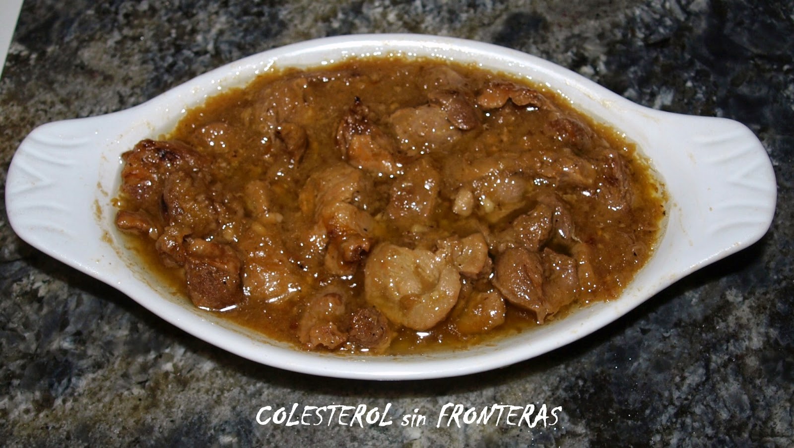 COLESTEROL SIN FRONTERAS: MOLLEJAS de POLLO