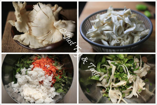 Resep Bothok Jamur Tiram dengan Lamtoro dan Udang | Just Try & Taste