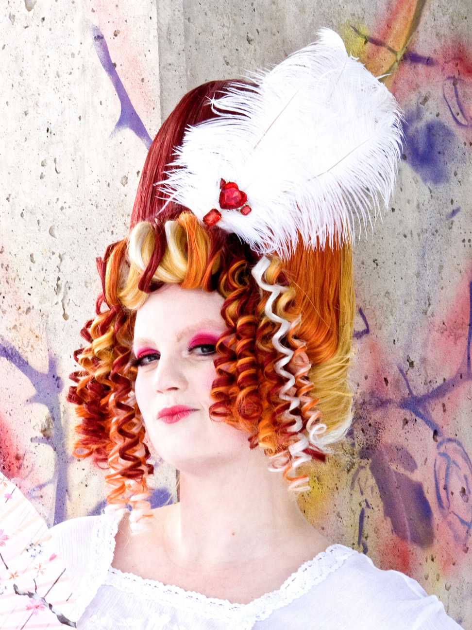 WARPAINT and Unicorns: Rococo Pompadour Curls Wig from Arda Wigs Iron ...