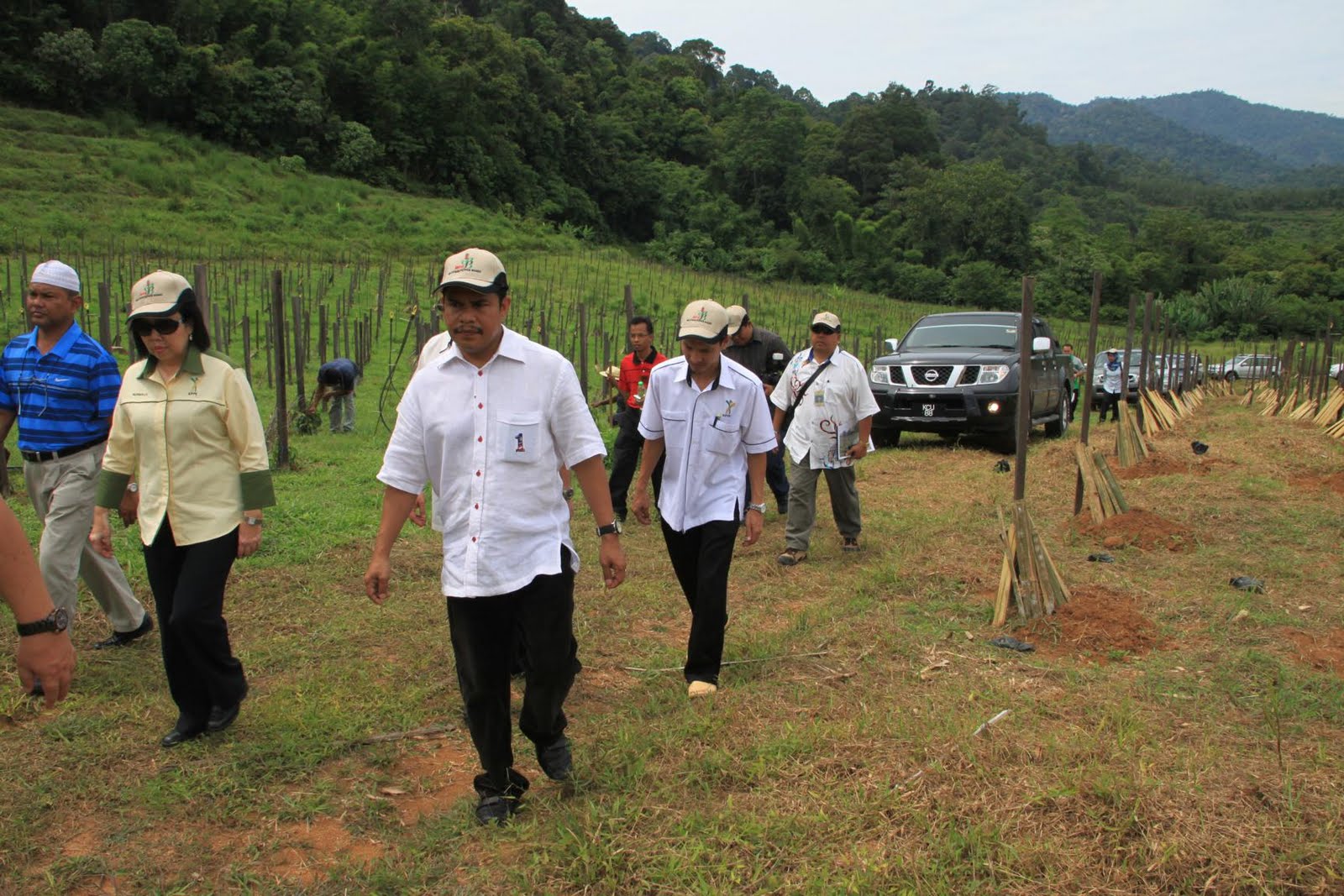 YB DATUK MOHD TAJUDIN ABDULLAH: Lawatan ke Ladang Lada Hitam/Putih oleh ...