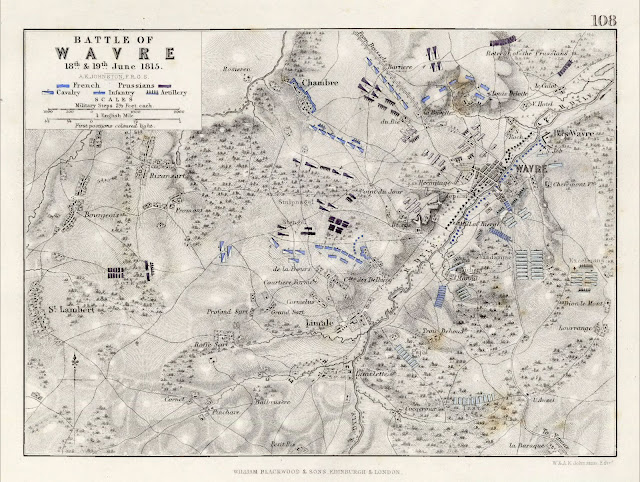 JJ's Wargames: Wavre and the Prussian march to Waterloo - Belgium 2015