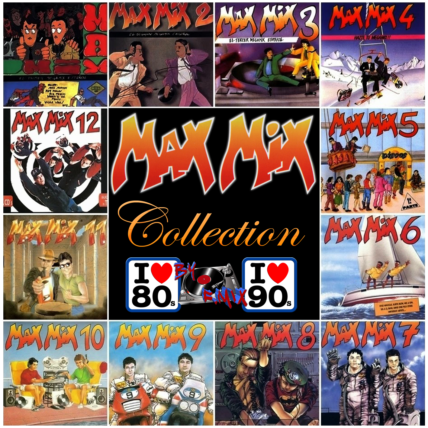 By F.Mix: Max Mix Collection [CD Promo - 2014]