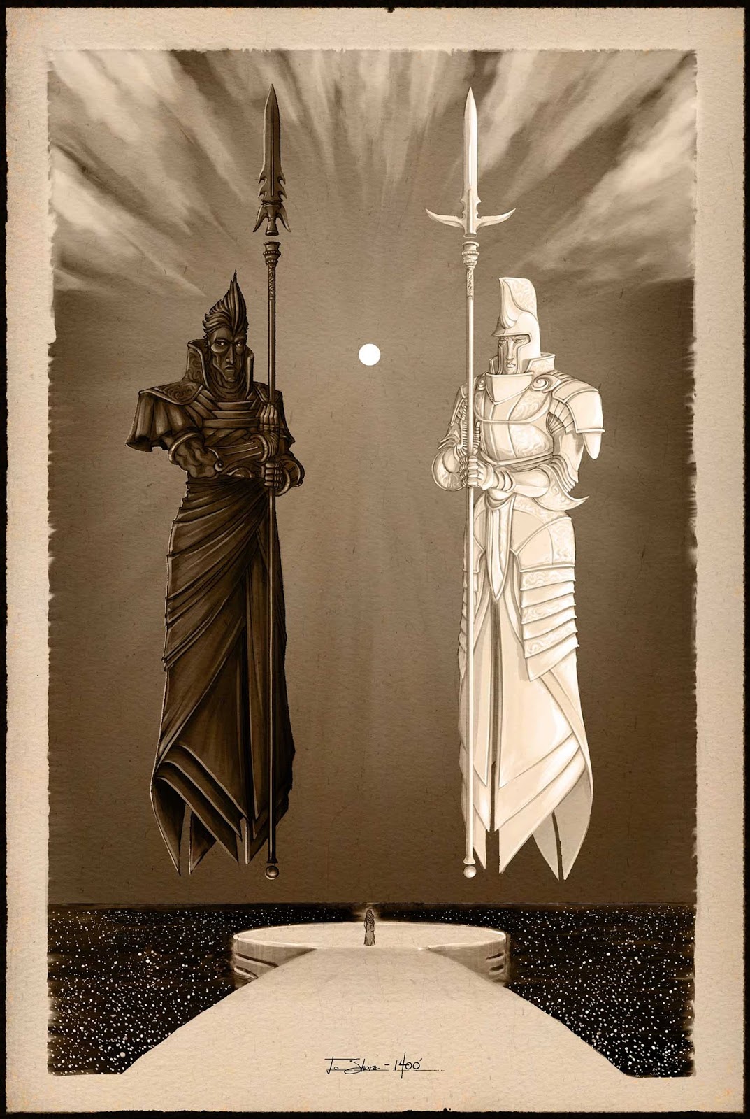 El arte de Oathbringer | EL CABALLERO DEL ÁRBOL SONRIENTE