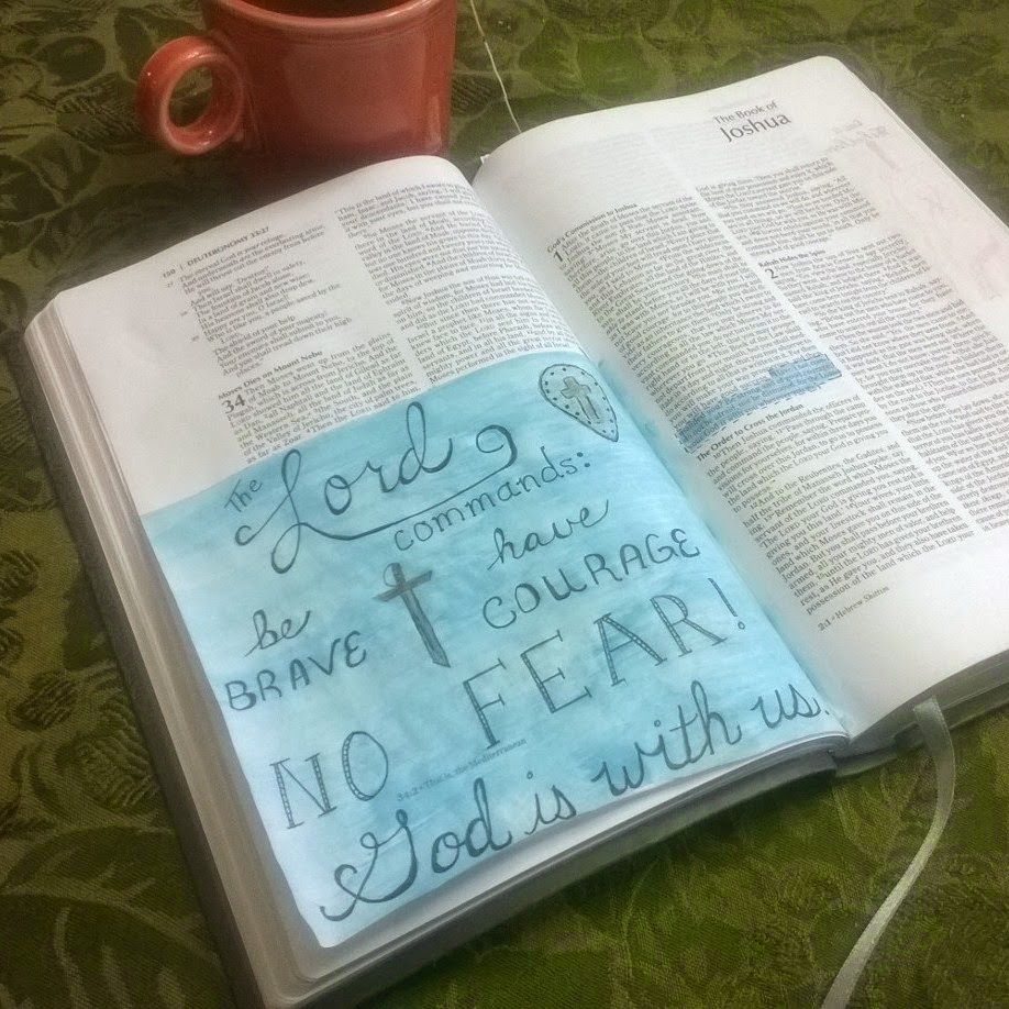 Bible Journaling ~ Worshiping Through Art