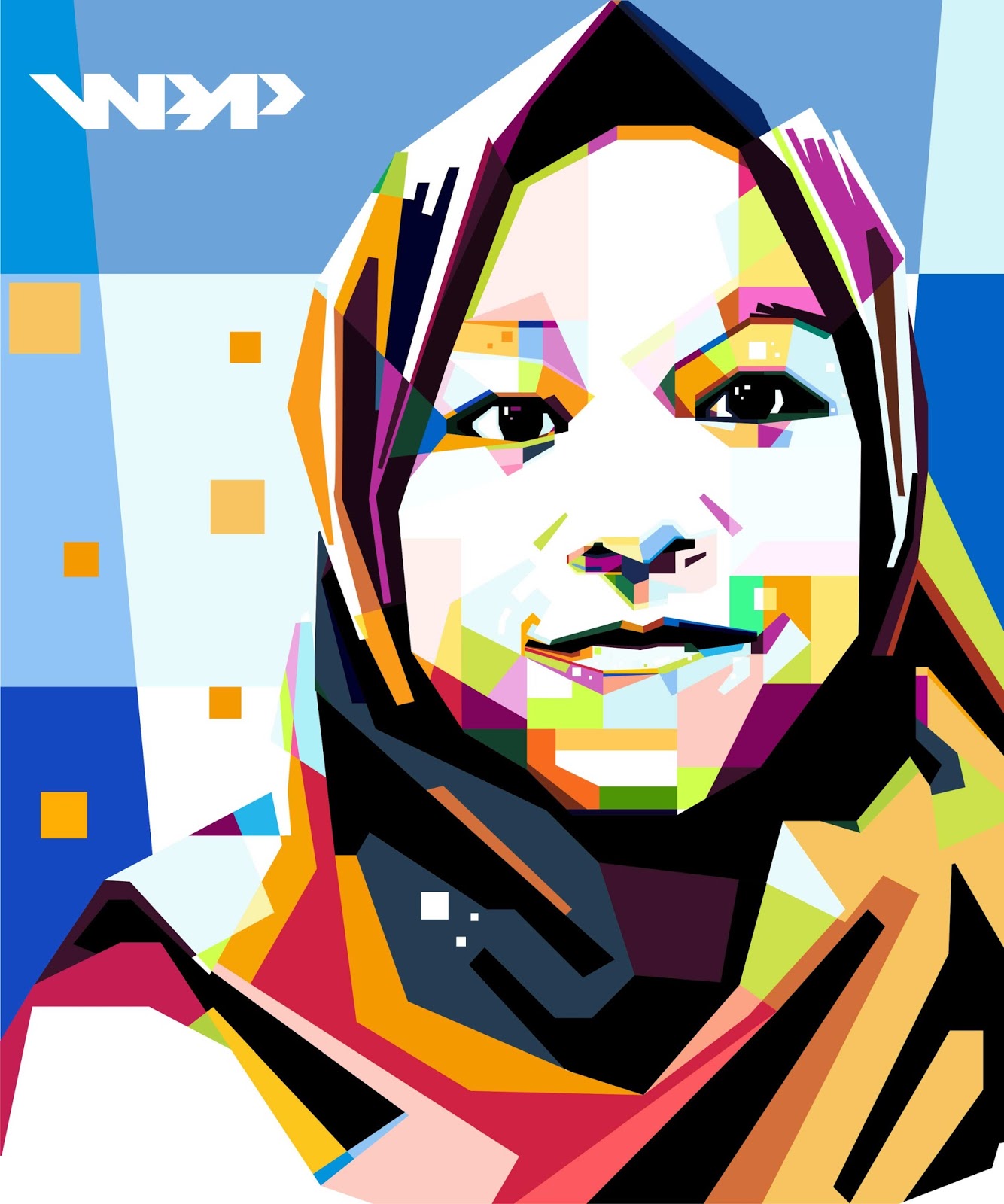 Tutorial Jihart: Hasil karya WPAP ZentArt
