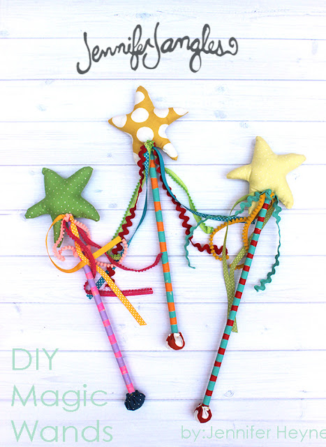 Jennifer Jangles Blog: DIY Magic Wands