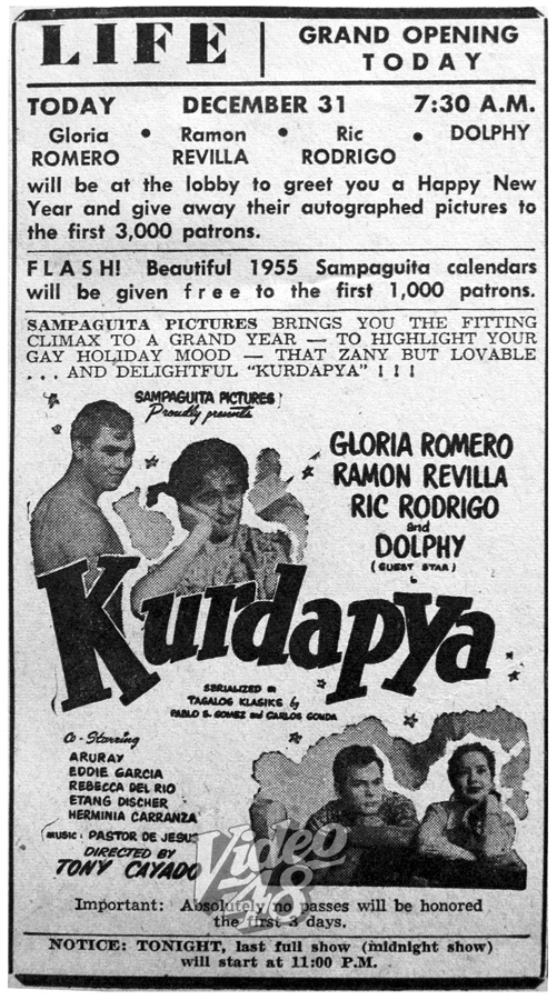 Video 48: THE FIFTIES # 261: GLORIA ROMERO, RAMON REVILLA, RIC RODRIGO ...