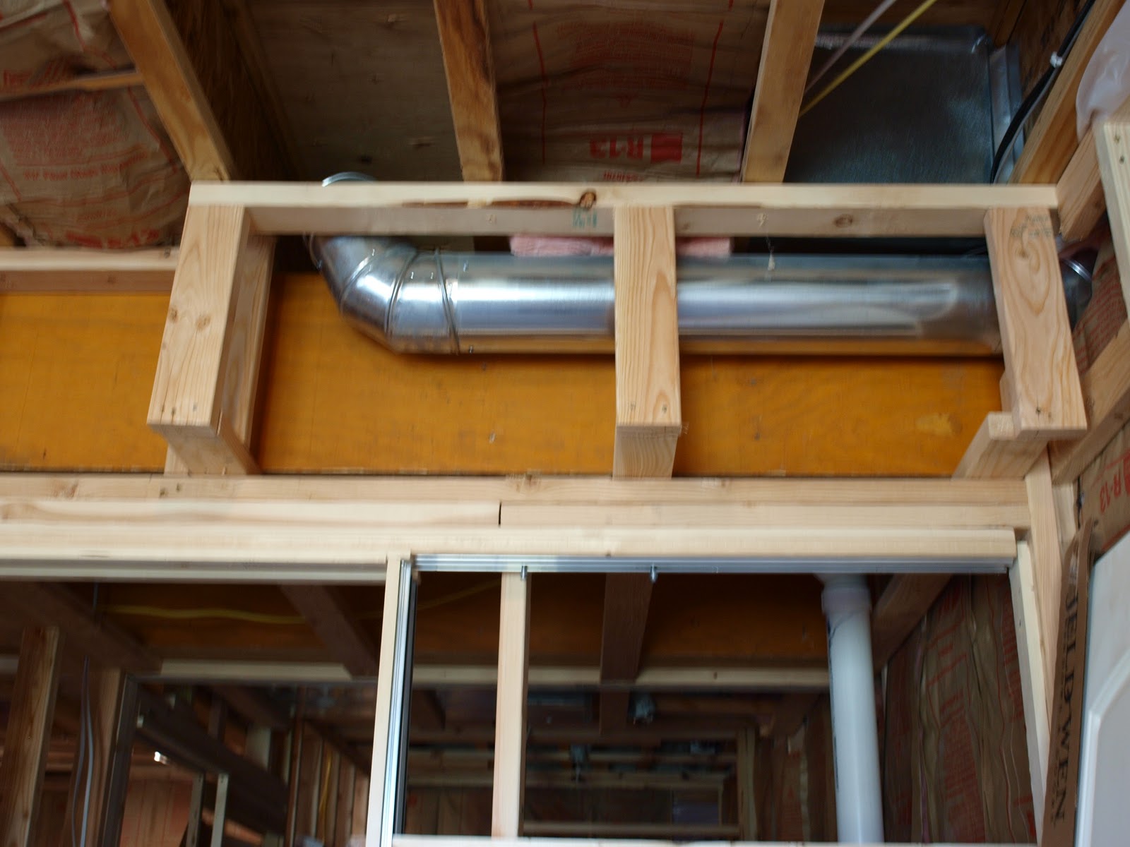 Boxing in duct work is a pain.