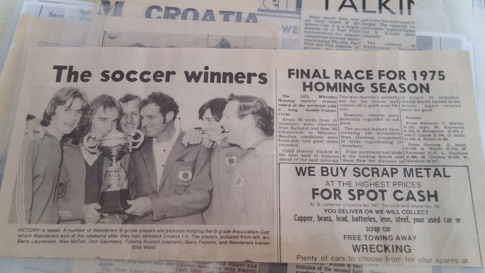 Melbourne Soccer: Whyalla Soccer