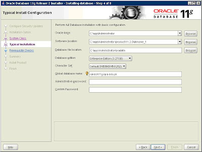 Rakesh Soni - Oracle DBA: Oracle Database 11g Release 2 Installation Steps on Windows