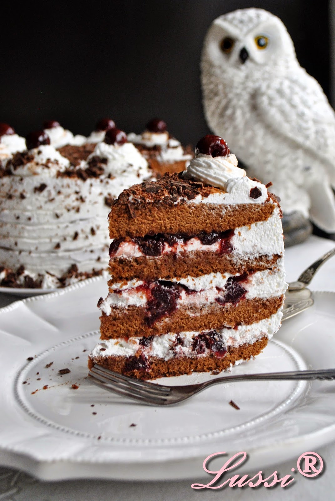 Lussi`s World of Artcraft: Торта "Шварцвалд" / Black Forest Cake ...