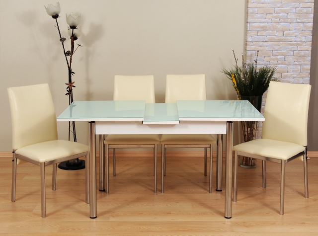 Scaune: Mese Cromate