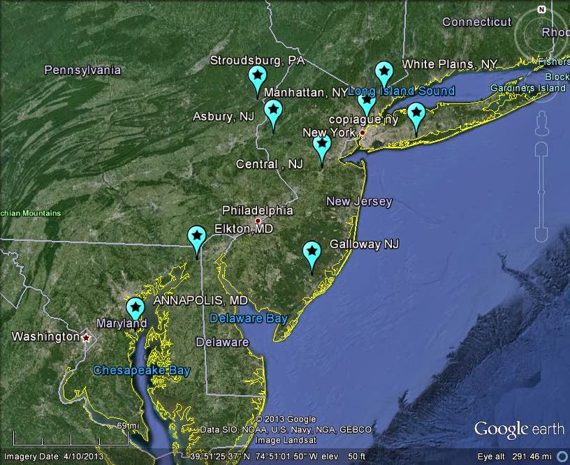 The Latest Worldwide Meteor/Meteorite News: NY NJ MD PA Fireball Meteor ...