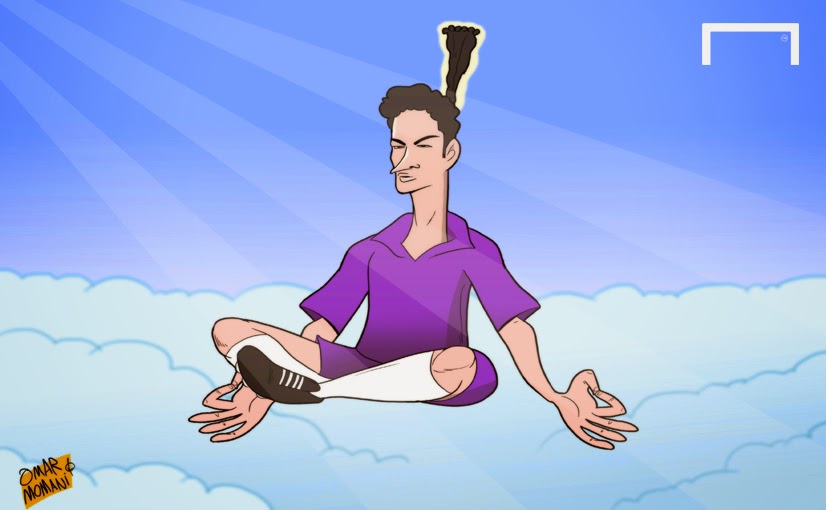 Omar Momani cartoons: Roberto Baggio Fiorentina days