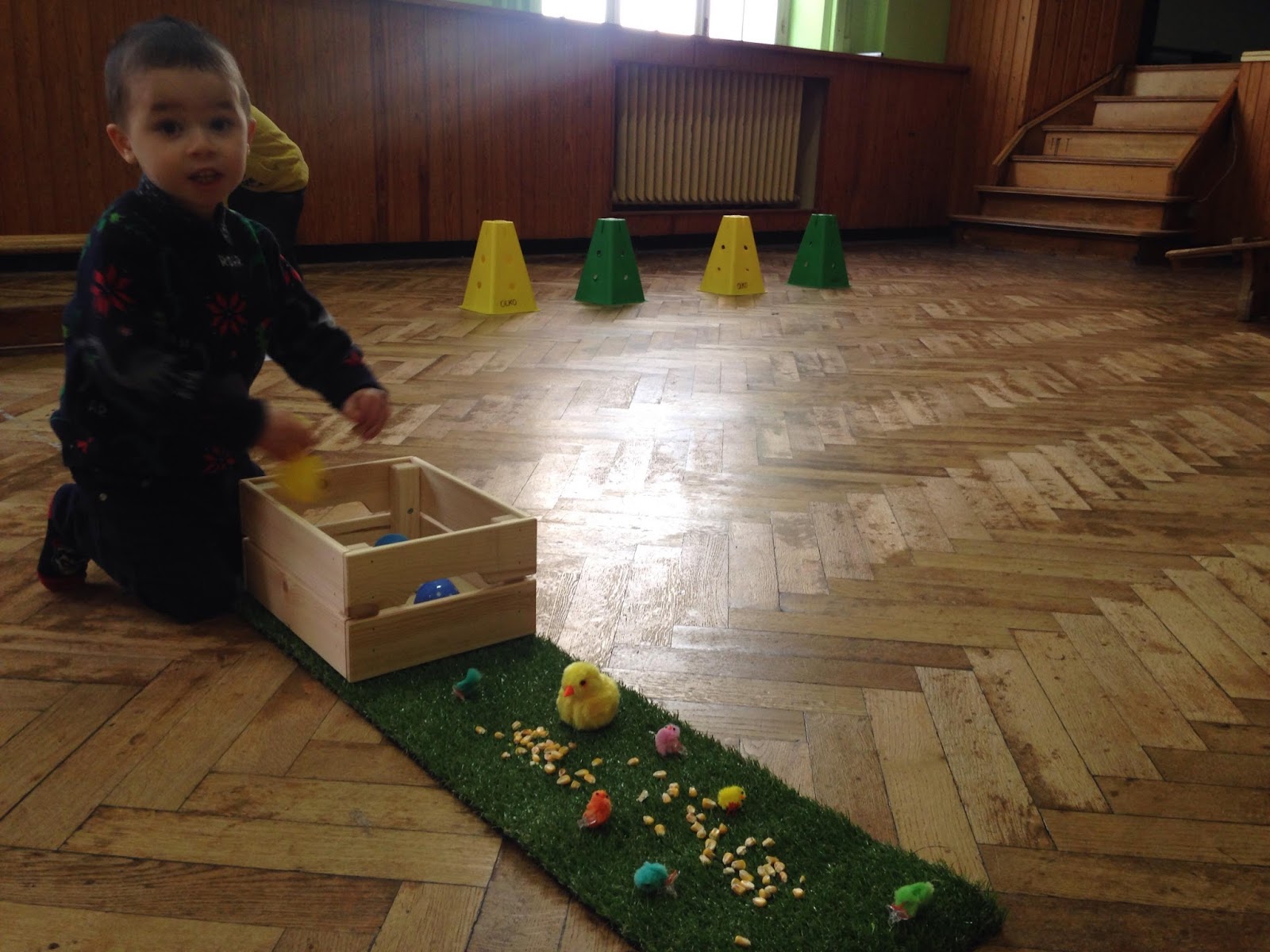 Welkom in de eerste kleuterklas!: paasfoto's