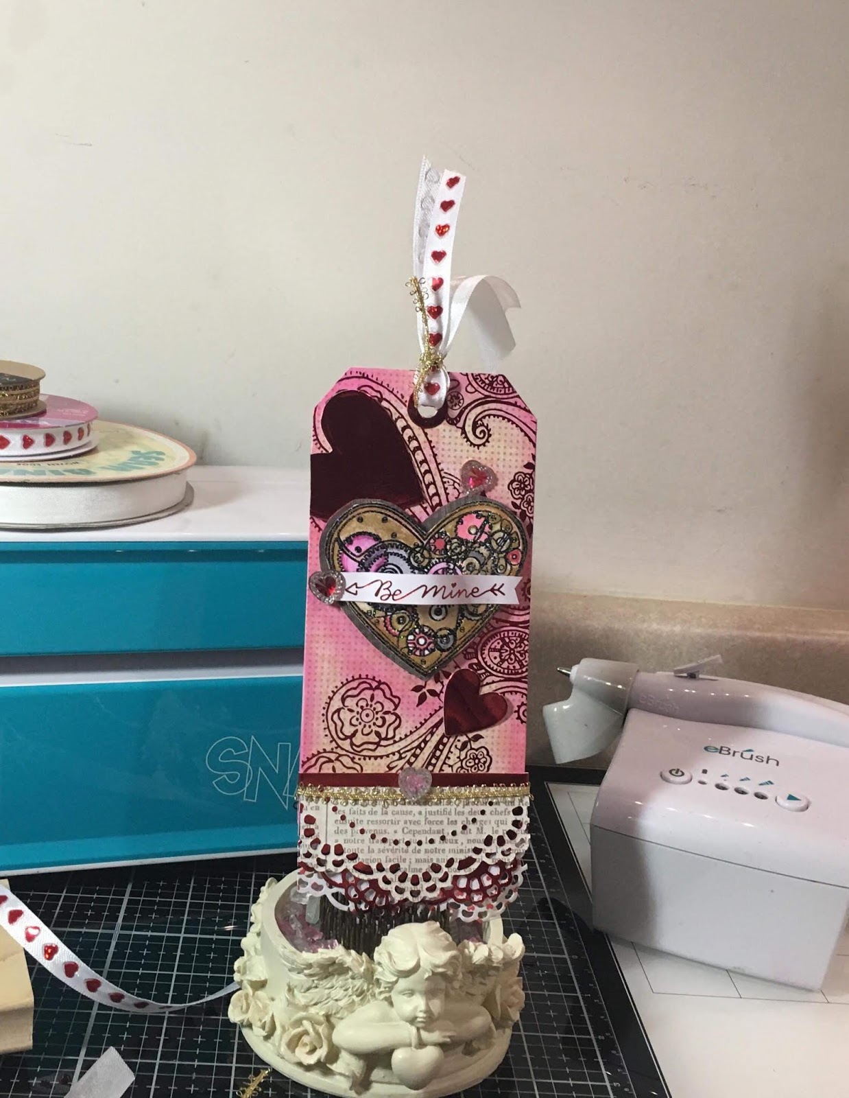 Be Mine Tag - Craftwell Blog