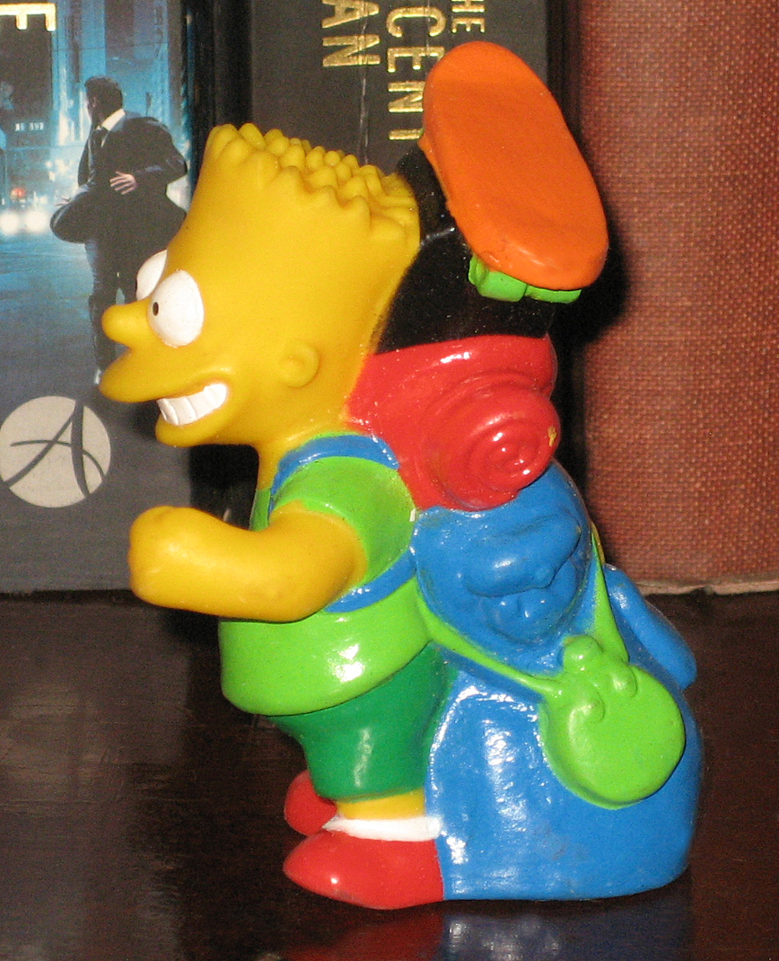 Percy's Fast Food Toy Stories : Bart Simpson - BK
