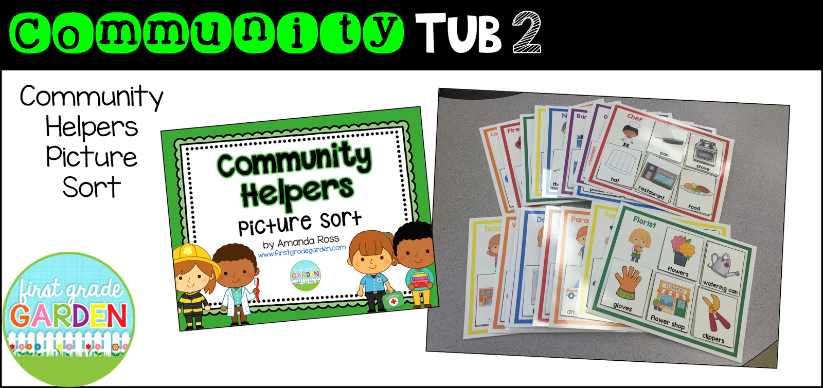 First Grade Garden: Social Studies Explore Tubs - Community