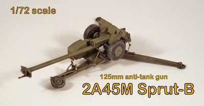Gulumik Military Models: 2A45M Sprut-B 1/72 Military Wheels 7231 - Gallery