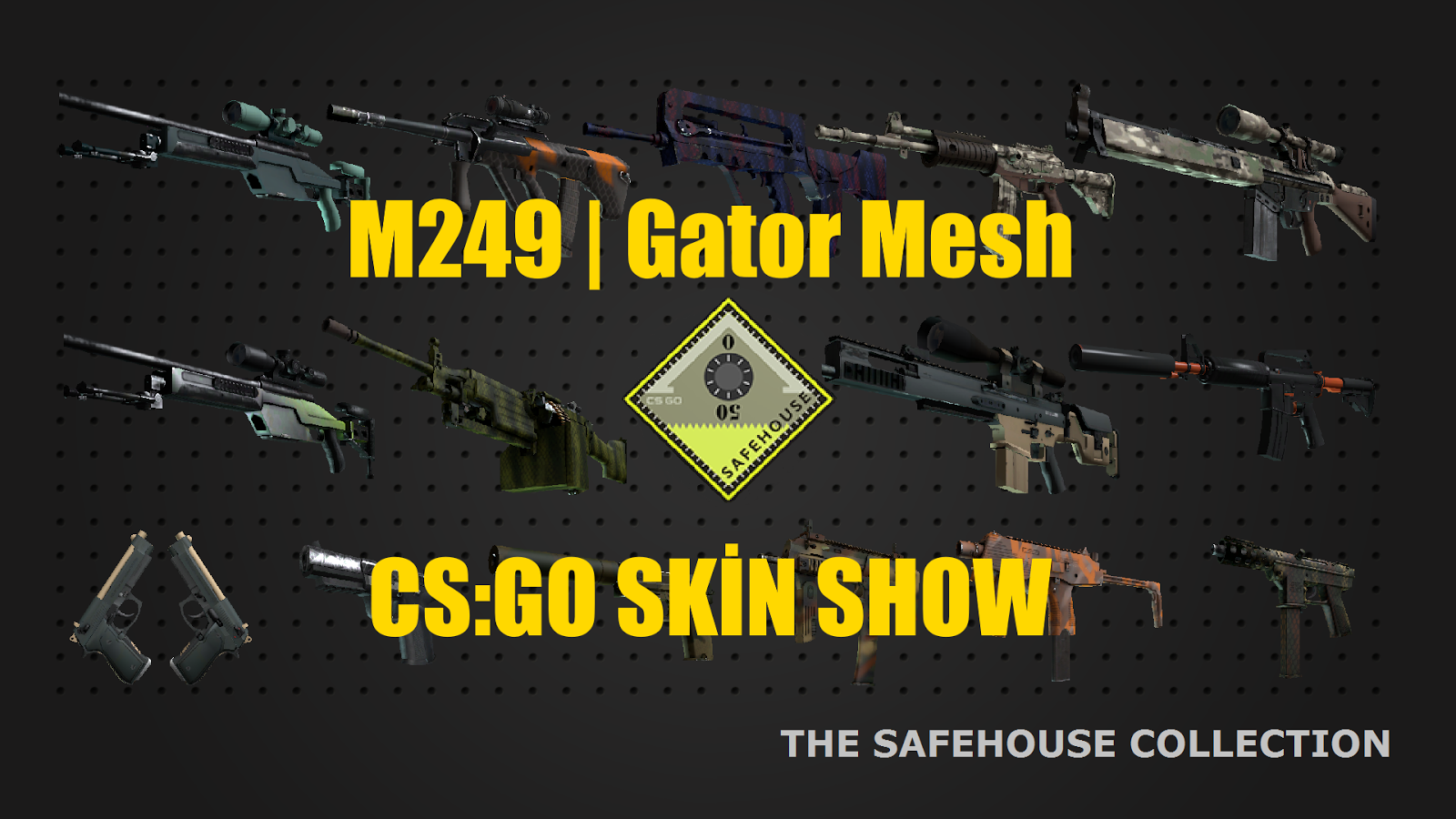 CS GO Pro Aim/Pro Hint/Methods/Settings/and More Gaming Trace/: M249 ...