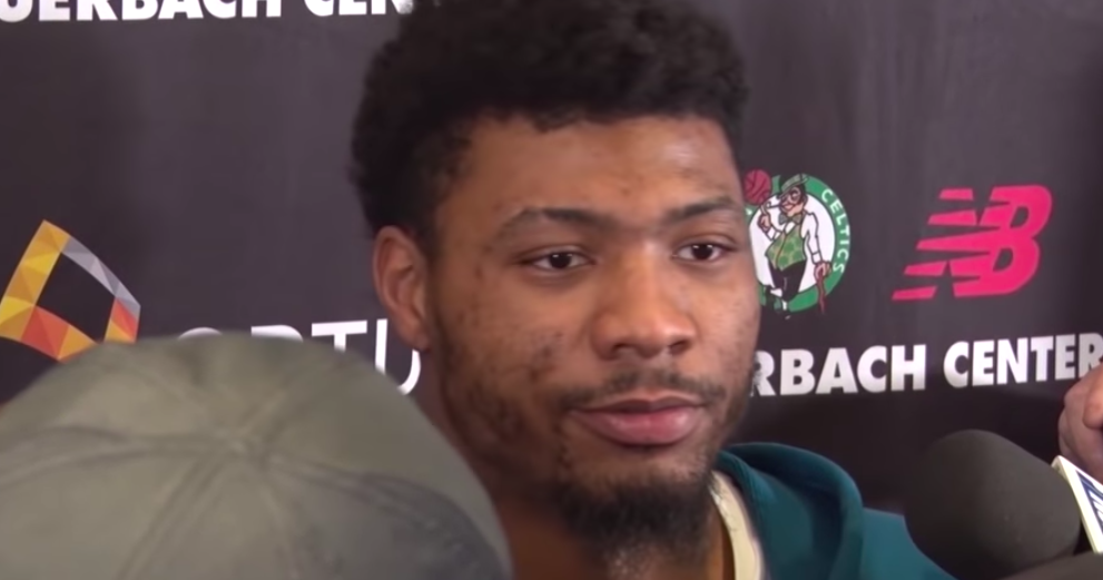 Marcus Smart calls "bulls****" on Kyrie Irving leadership slander