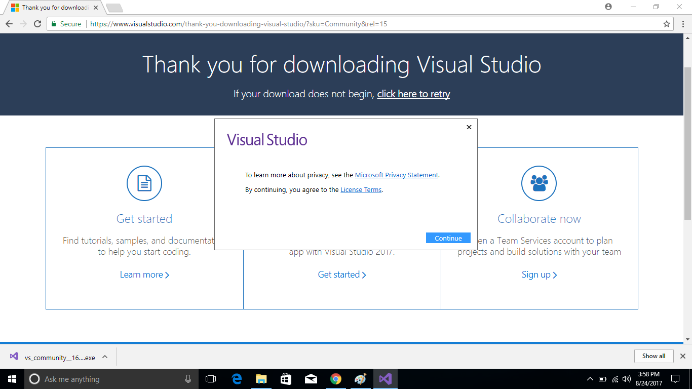 Review By Hitesh: Visual Studio 2017 Community edition download ...