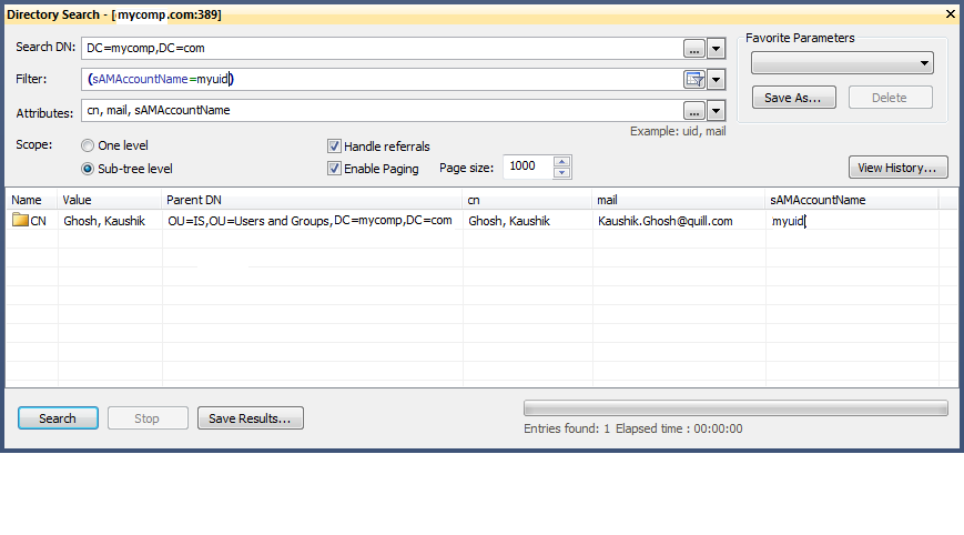 Reference Manual Querying Active Directory Using Ldap By Ldapbrowser And C
