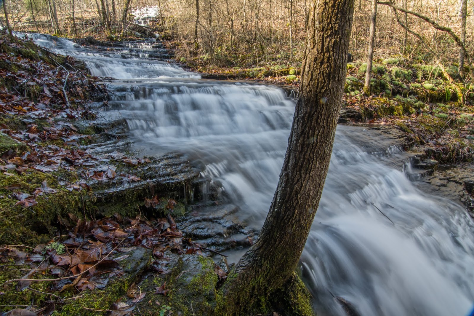 Rick's Hiking Blog: Jacob's Stairway and Upstream Waterfalls, Ozarks ...