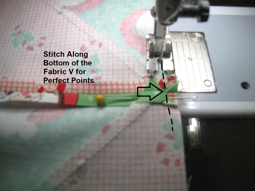 Happy Quilting: Pin Trick for Perfect Points and Intersections