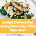 Smoked Haddock And Spring Onion Cakes With Dijon Sauce | Meryska Kitchen