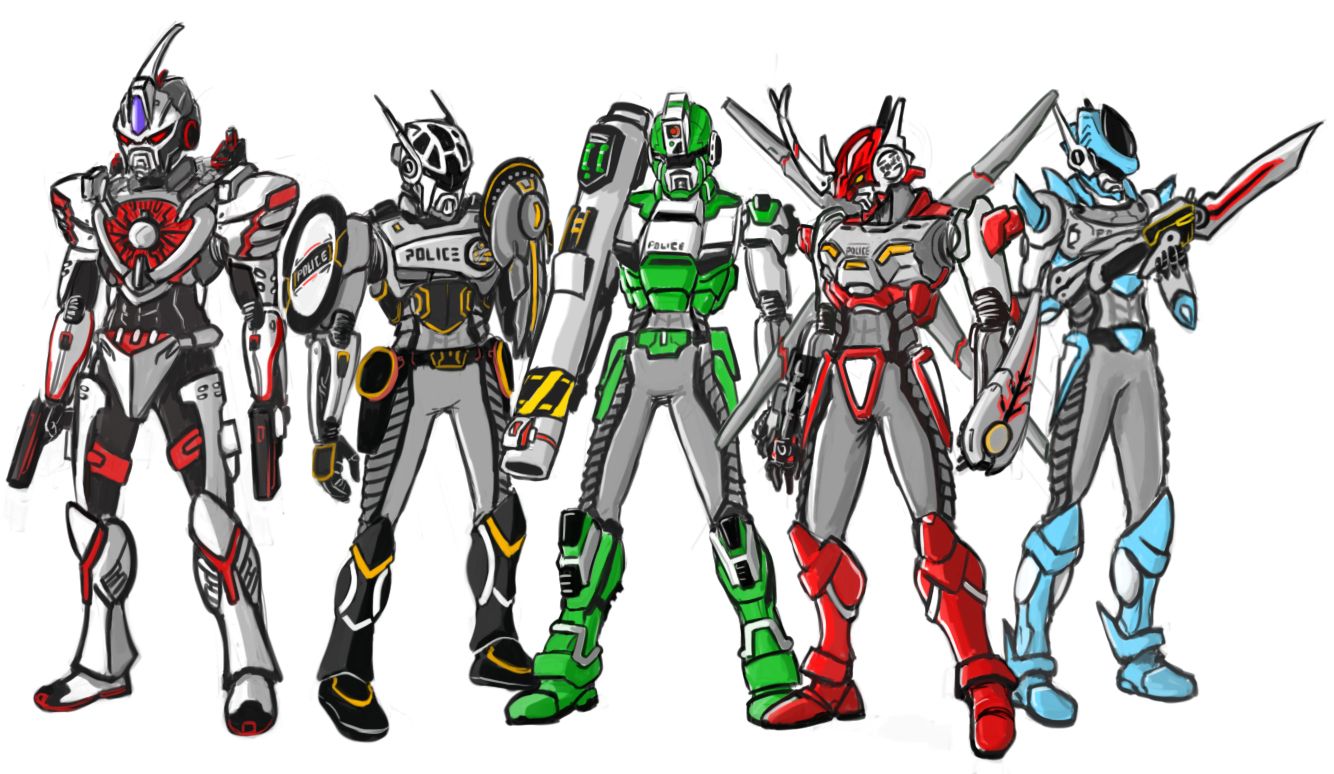 Falando em Série | CYBERCOPS - OS POLICIAIS DO FUTURO (Dennou Keisatsu ...