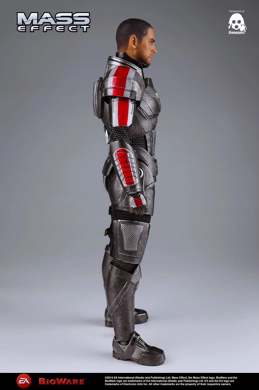toyhaven: ThreeZero 1/6 scale Mass Effect 3 John Shepard 12-inch ...
