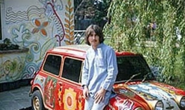 The Story Behind George Harrison’s Psychedelic Mini ~ Vintage Everyday