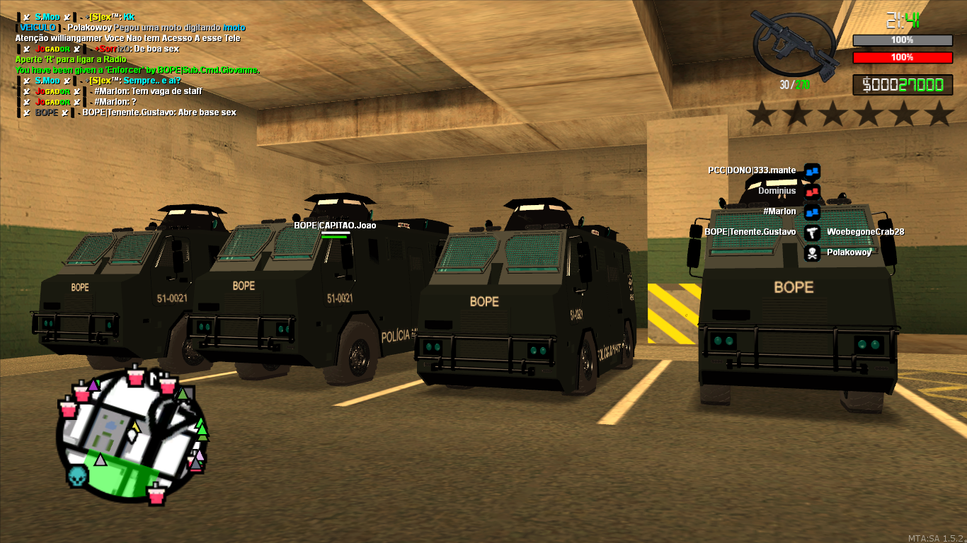 [MTA:SA]Caveirao Do Bope . - MTA Brasil