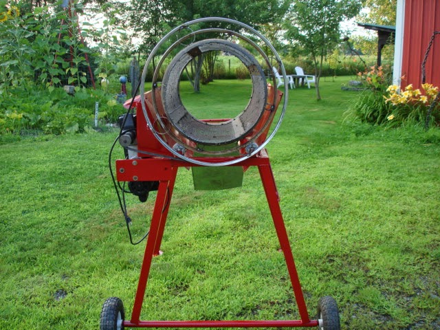 Ed's Metal Creations: Homemade Compost Trommel