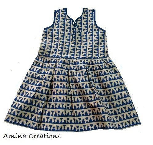 AMINA CREATIONS: HOW TO STITCH A FROCK