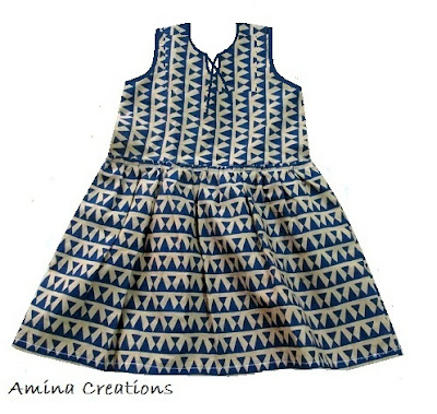 AMINA CREATIONS: HOW TO STITCH A FROCK