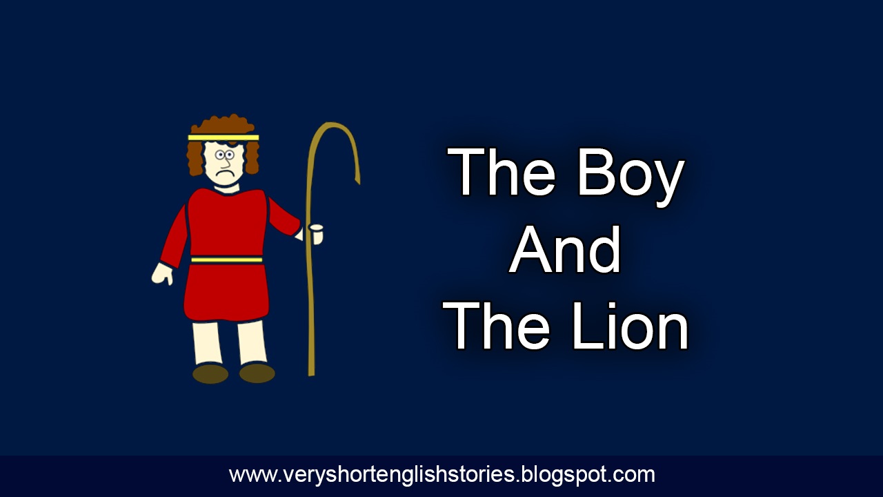 The Boy And The Lion - Very Short English Stories - Short English ...