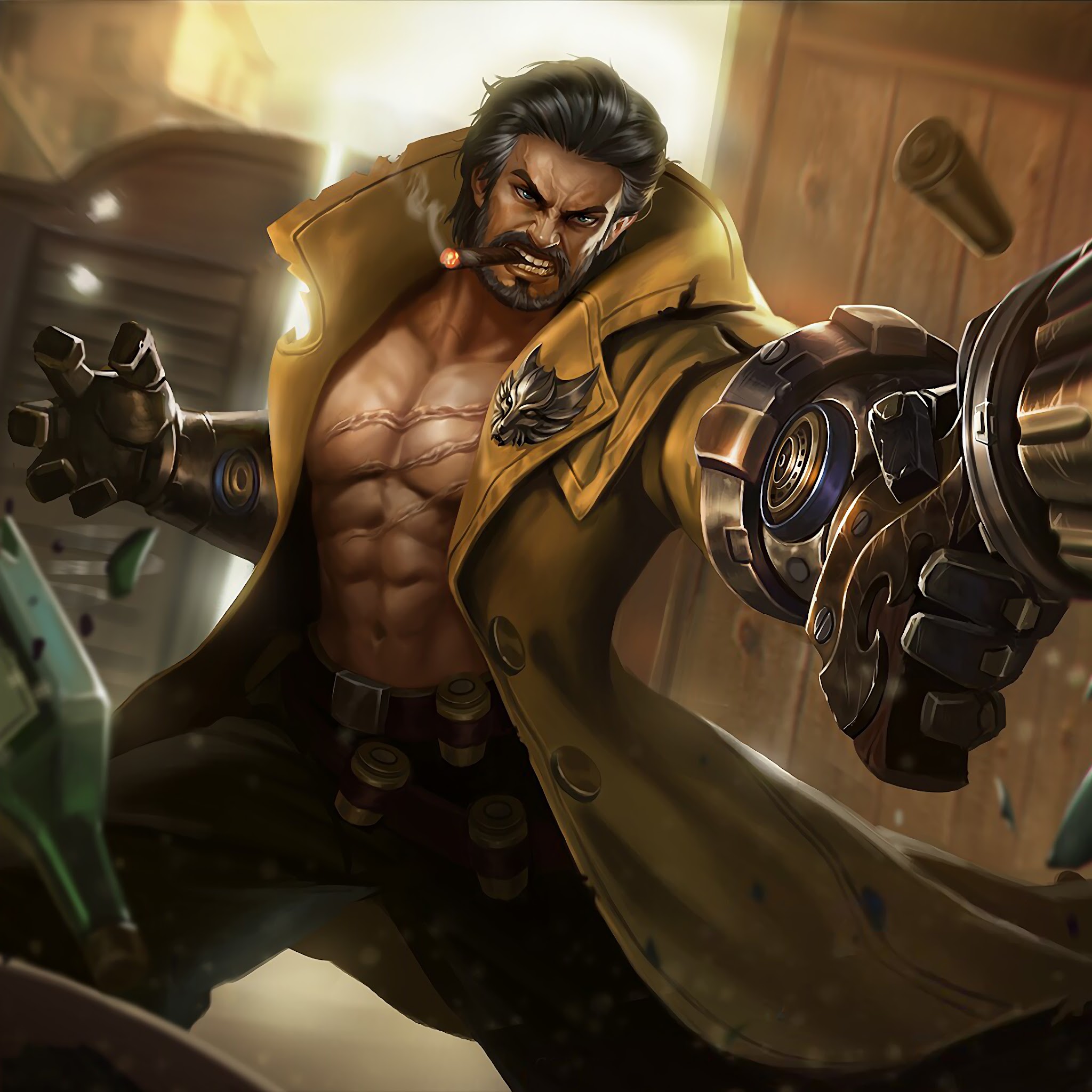 Roger, Mobile Legends, 4K, #142 Wallpaper PC Desktop