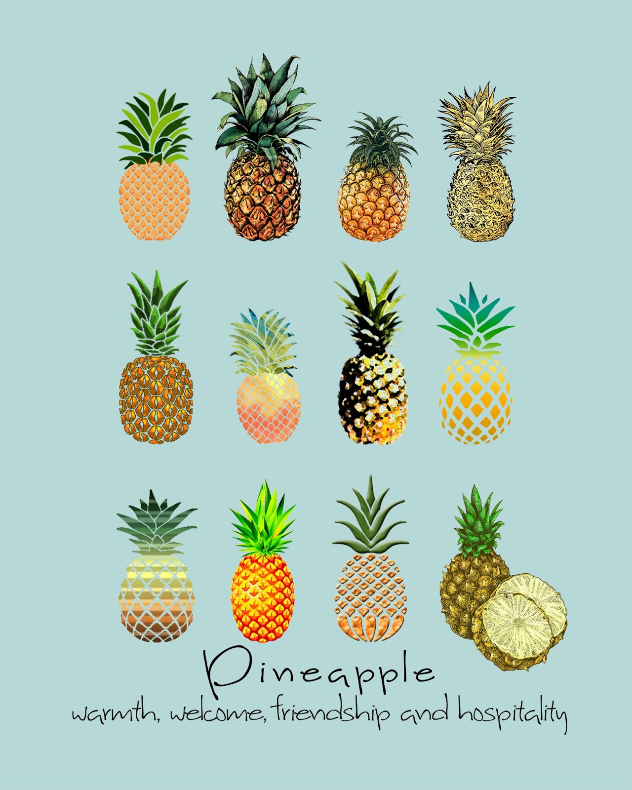Pineapple Printable