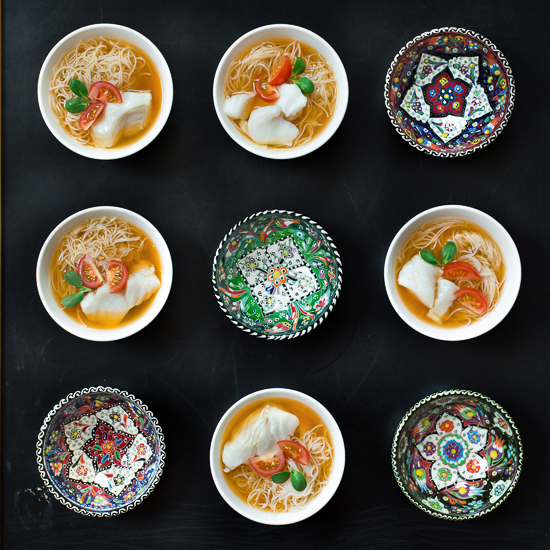 three little halves: Wolf Gourmet's "Michelin" Menu