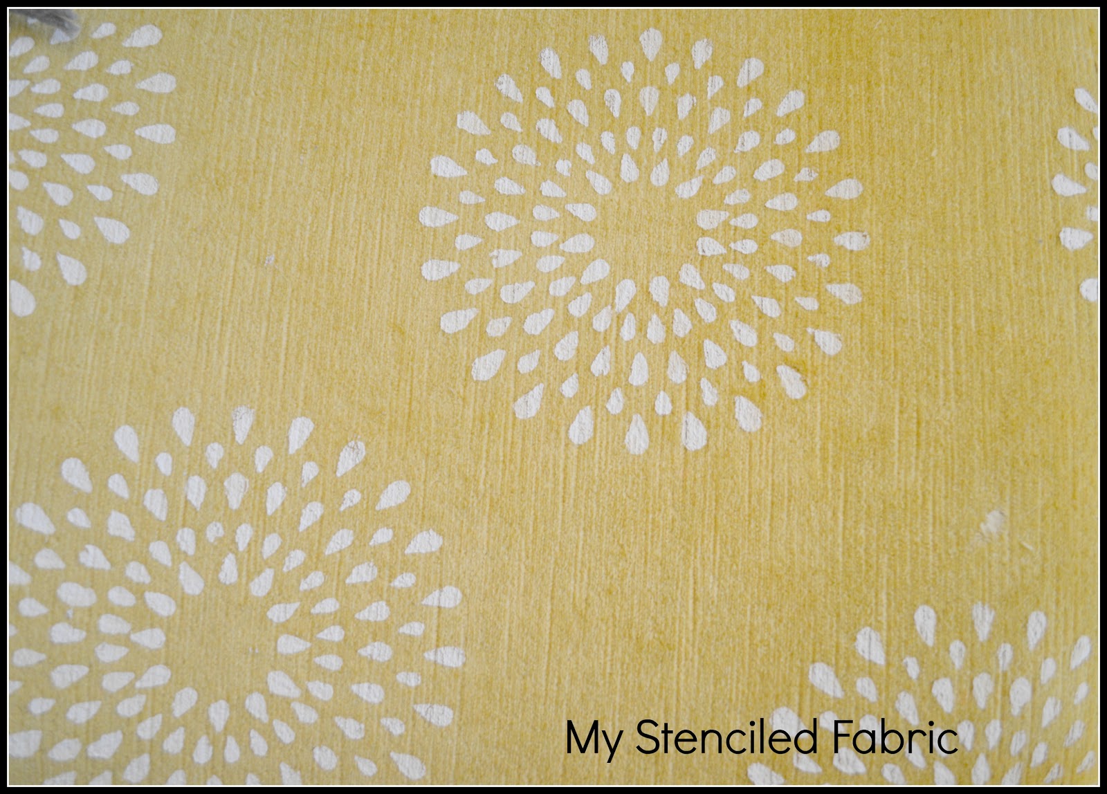 Chic Homestead: Chair Redo With DIY Stenciled Fabric