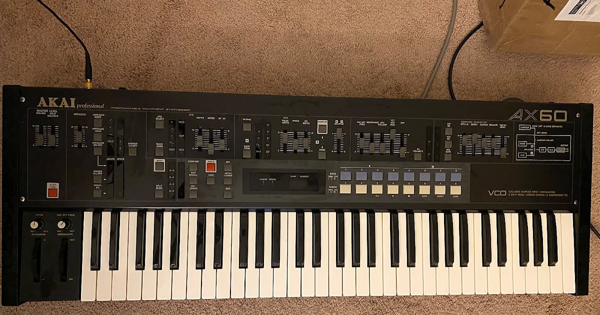 MATRIXSYNTH: Akai AX60 w/ Tauntek Mod