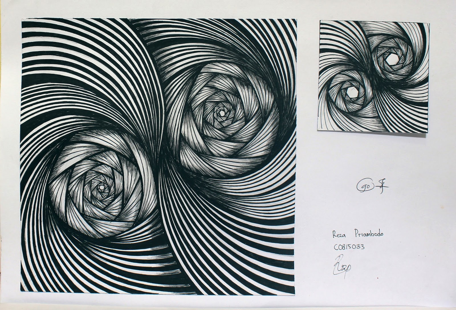 Nirmana Garis geometri - Desain Interior UNS